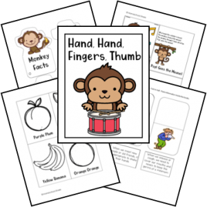 Hand, Hand, Fingers, Thumb Unit Study & Lapbook - Homeschool Share