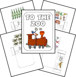 1, 2, 3 To the Zoo Lapbook - Homeschool Share