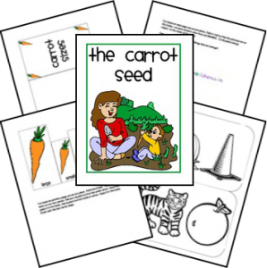 The Carrot Seed Activities & Lapbook - Homeschool Share