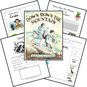 When I Was Young in the Mountains Printables – Homeschool Share