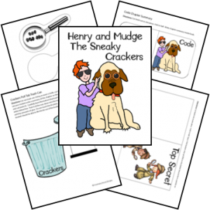 Henry and Mudge and the Sneaky Crackers Lapbook - Homeschool Share