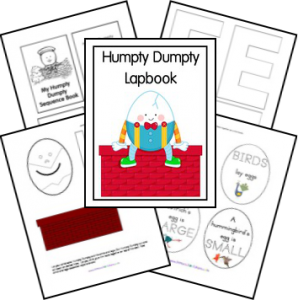 Humpty Dumpty Lapbook - Homeschool Share