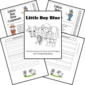 Little Boy Blue Lapbook - Homeschool Share