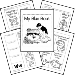 My Blue Boat Lapbook - Homeschool Share