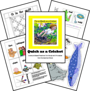 Quick as a Cricket Unit Study & Lapbook - Homeschool Share