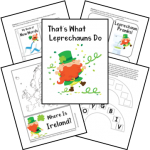 That's What Leprechauns Do Unit Study & Lapbook - Homeschool Share