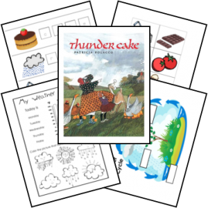 Thunder Cake Unit Study & Printables - Homeschool Share