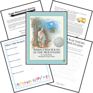When I Was Young in the Mountains Printables – Homeschool Share