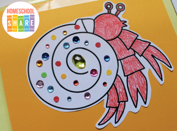 A House for Hermit Crab Activities & Printables - Homeschool Share
