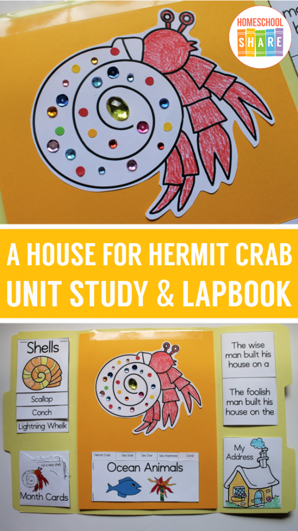 A House for Hermit Crab Activities & Printables - Homeschool Share