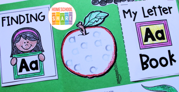 Letter A Alphabet Lapbook - Homeschool Share