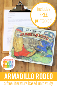 Armadillo Rodeo Activities & Lessons - Homeschool Share