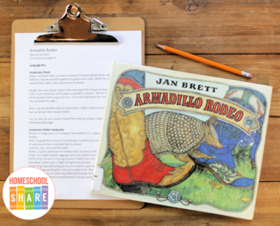 Armadillo Rodeo Activities & Lessons - Homeschool Share
