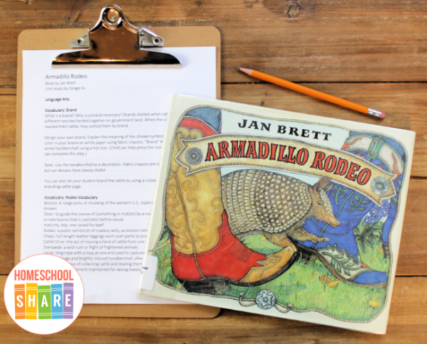 Armadillo Rodeo Activities & Lessons - Homeschool Share
