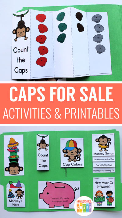 Caps for Sale Activities for Preschool - Homeschool Share