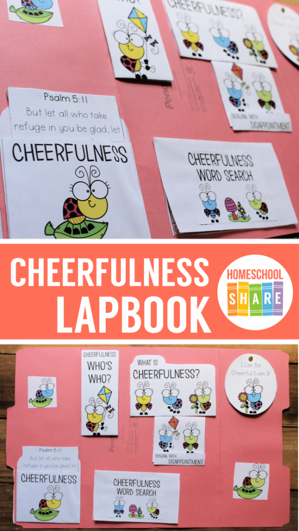 Cheerfulness Lapbook - Homeschool Share