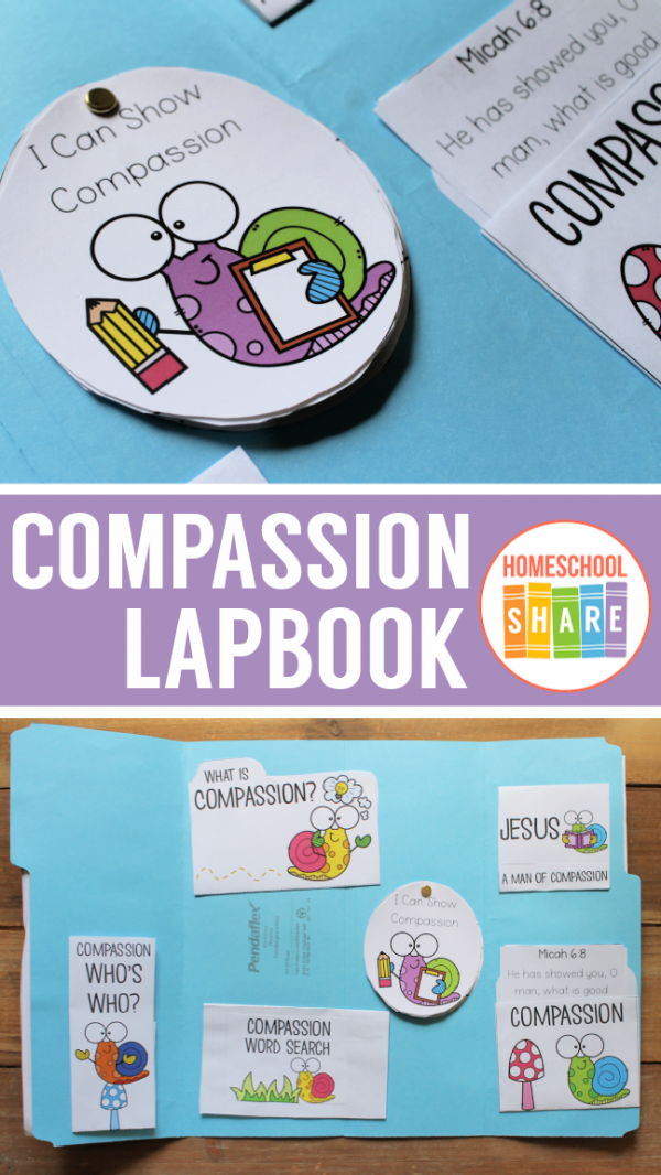 Compassion Lapbook - Homeschool Share
