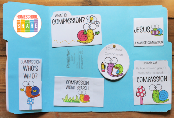 Compassion Lapbook - Homeschool Share
