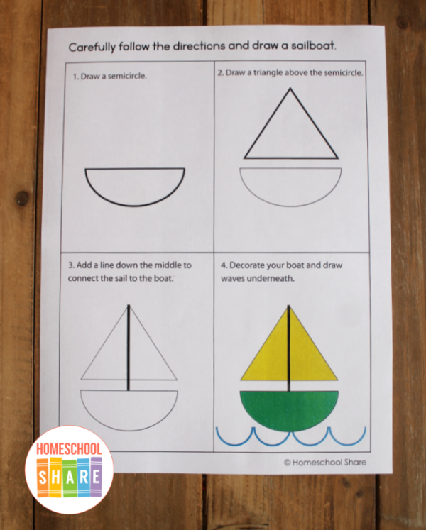 Boat Adventure Printables for Preschool - Homeschool Share