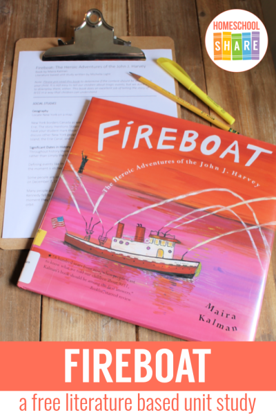 Free Fireboat Activities - Homeschool Share