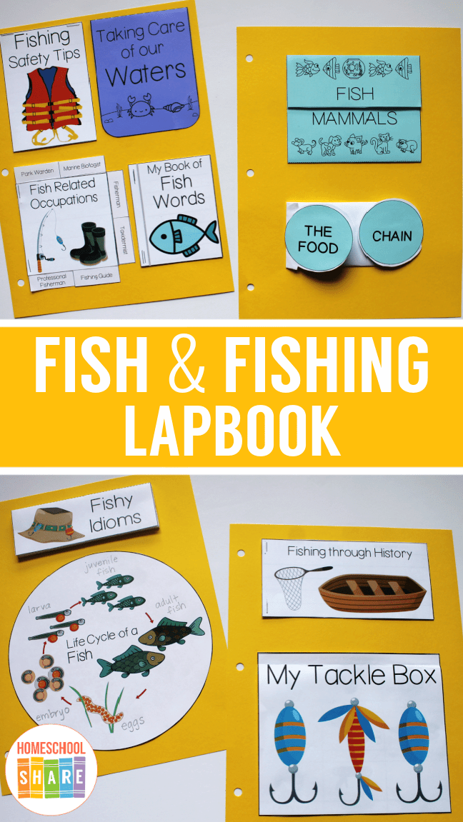 Fishing Lapbook - Homeschool Share