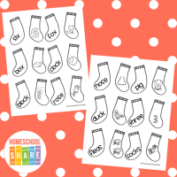 Free Fox in Socks Activities & Printables - Homeschool Share