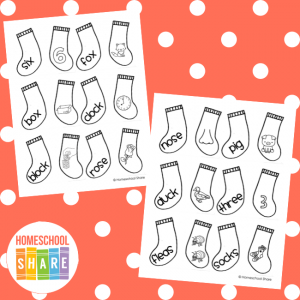 Free Fox in Socks Activities & Printables - Homeschool Share