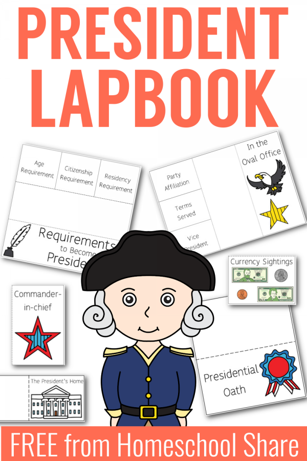 United States Presidents Lapbook - Homeschool Share