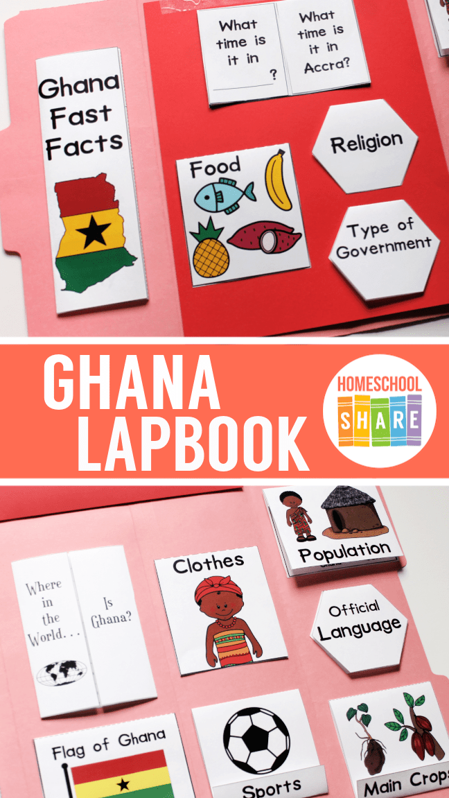 Ghana Lapbook - Homeschool Share