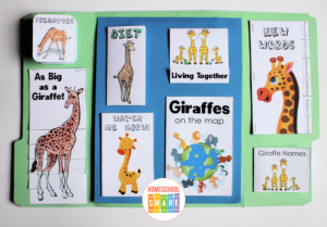 Giraffes Lapbook - Homeschool Share