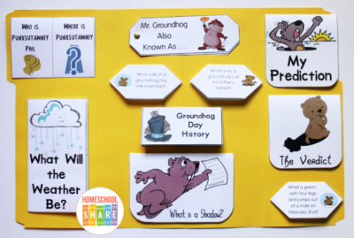Groundhogs Lapbook - Homeschool Share