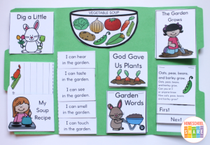 Growing Vegetable Soup Activities & Printables - Homeschool Share