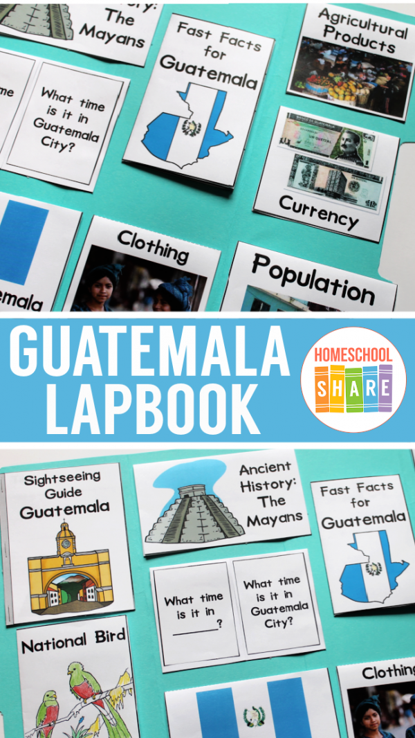Guatemala Lapbook - Homeschool Share