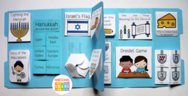Hanukkah Lapbook - Homeschool Share