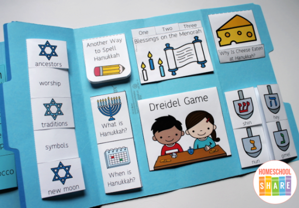Hanukkah Lapbook - Homeschool Share