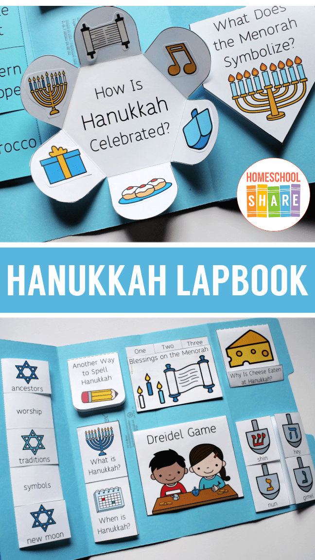 Hanukkah Lapbook - Homeschool Share