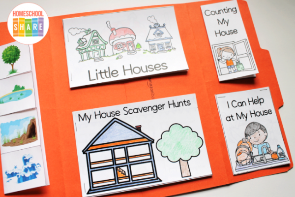Free House Activities for Preschool - Homeschool Share
