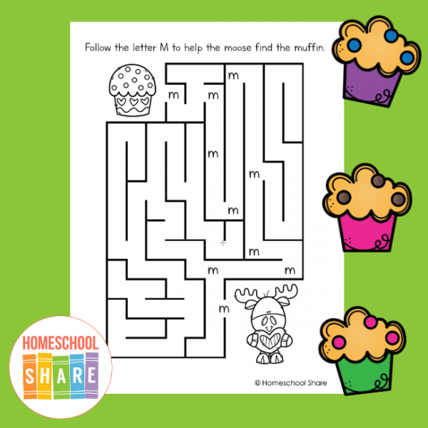 Free If You Give a Moose a Muffin Activities - Homeschool Share