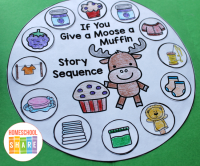 Free If You Give a Moose a Muffin Activities - Homeschool Share