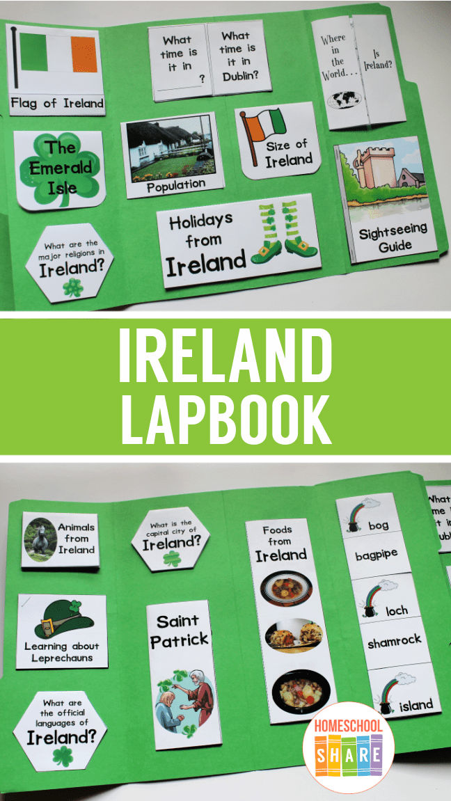 Ireland Lapbook - Homeschool Share