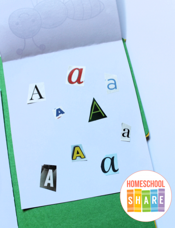Letter A Alphabet Lapbook - Homeschool Share