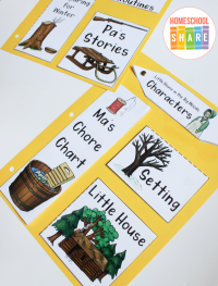 Little House in the Big Woods Lapbook - Homeschool Share