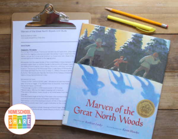 Marven of the Great North Woods Unit Study - Homeschool Share