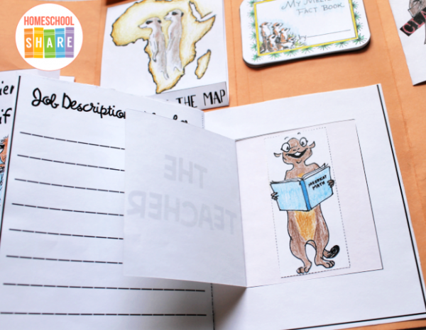 Free Meerkats Lapbook - Homeschool Share