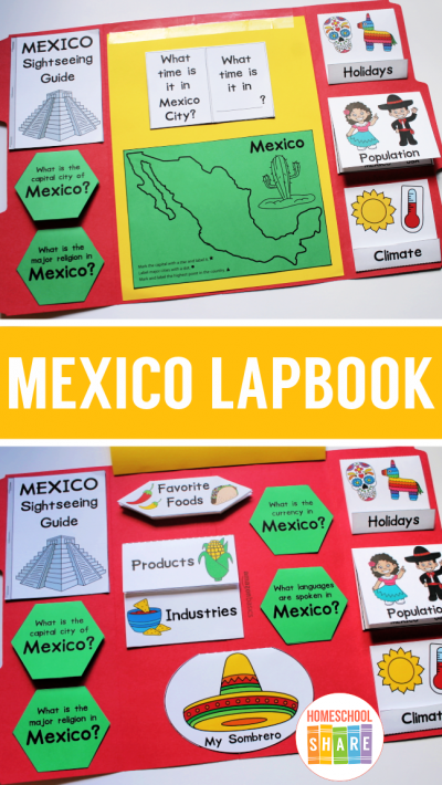 Mexico Lapbook - Homeschool Share