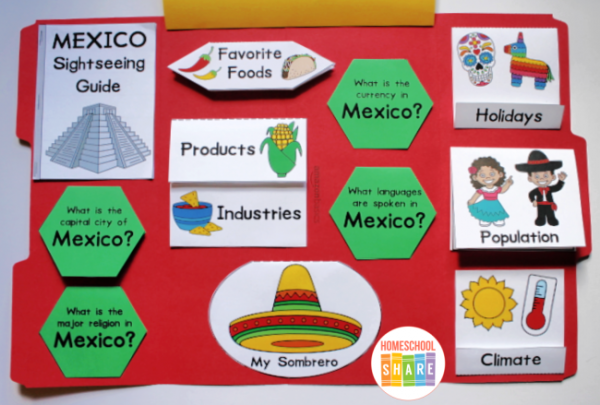 Mexico Lapbook - Homeschool Share