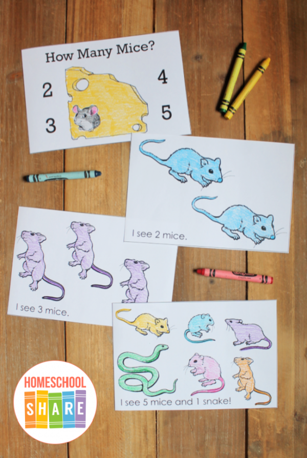 Mouse Count Unit Study & Printables - Homeschool Share