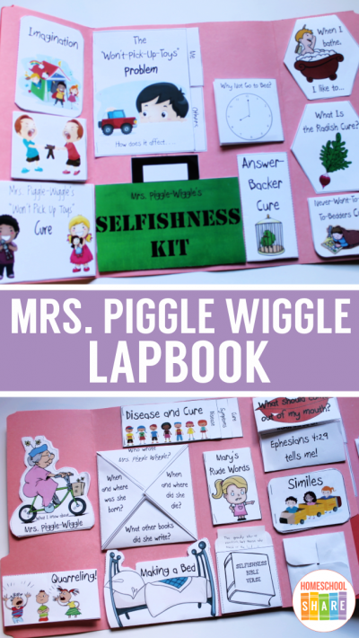 Mrs. Piggle-Wiggle Lapbook - Homeschool Share