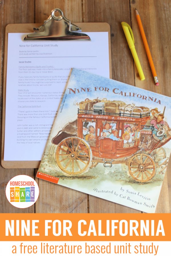 Nine for California Unit Study - Homeschool Share