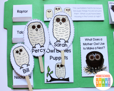 Free Owl Babies Activities for Preschool - Homeschool Share